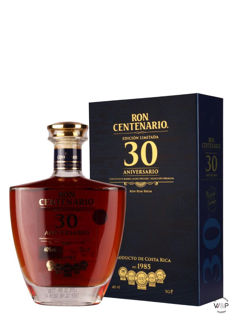 Rum Centenario 30 y.o Edicion Limitada 0,7l | Vinoteka Beograd