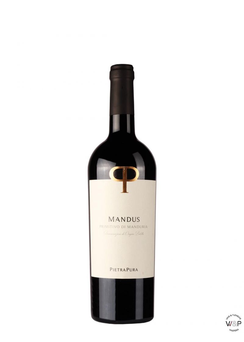 Pietra Pura Mandus Primitivo Di Manduria | Vinoteka Beograd